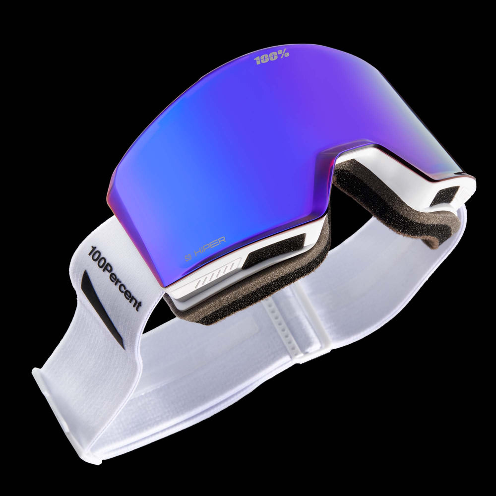 NORG HiPER Goggle White/Violet Goggles | Ride 100%