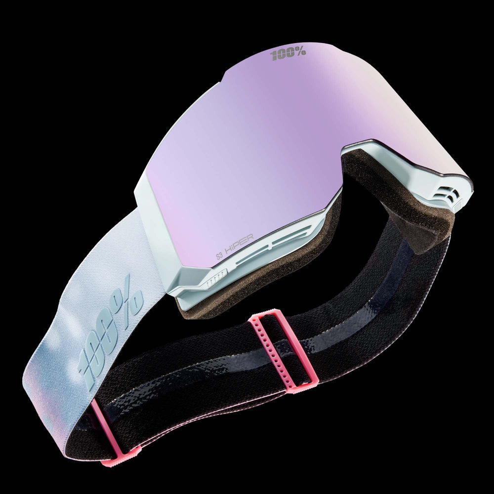 SNOWCRAFT HiPER Goggle White/Red Goggles | Ride 100%