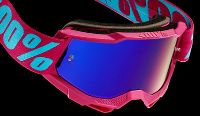 ACCURI 2 ENDURO MTB Goggle Neon Yellow - Clear Lens Goggles | Ride 100%